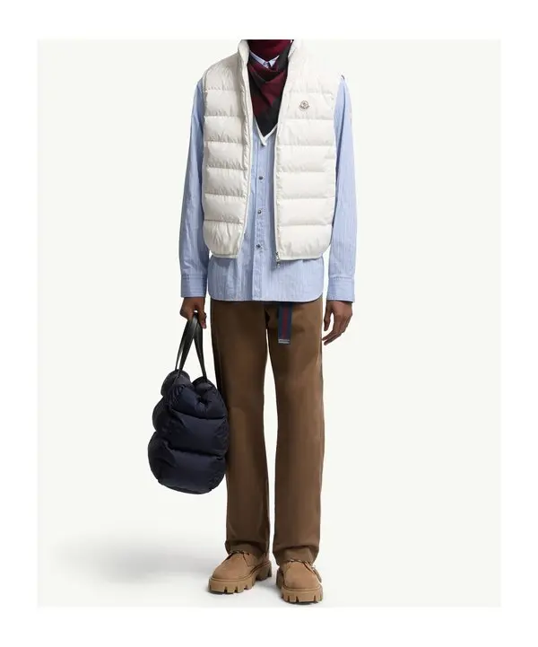 Moncler Contrin Logo Patch Sleeveless Gilet