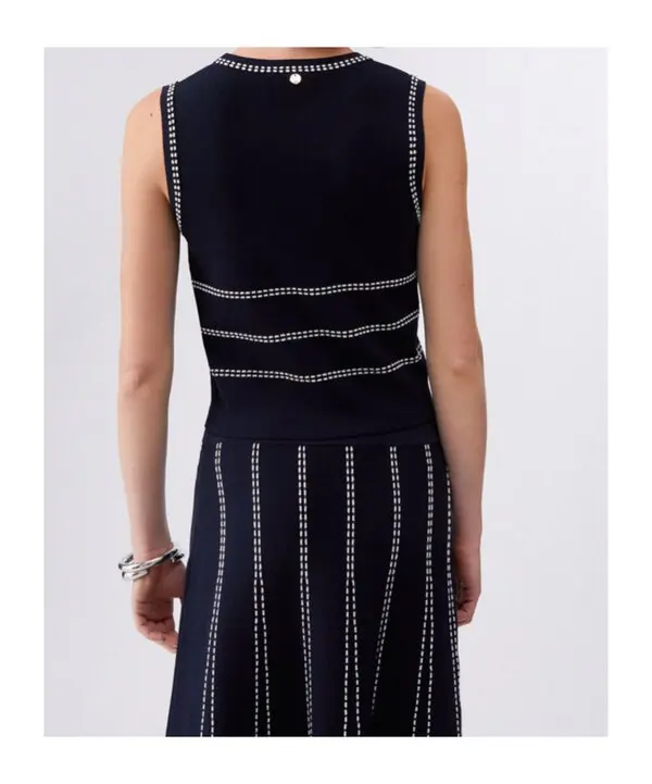 Liu Jo Striped Tank Top