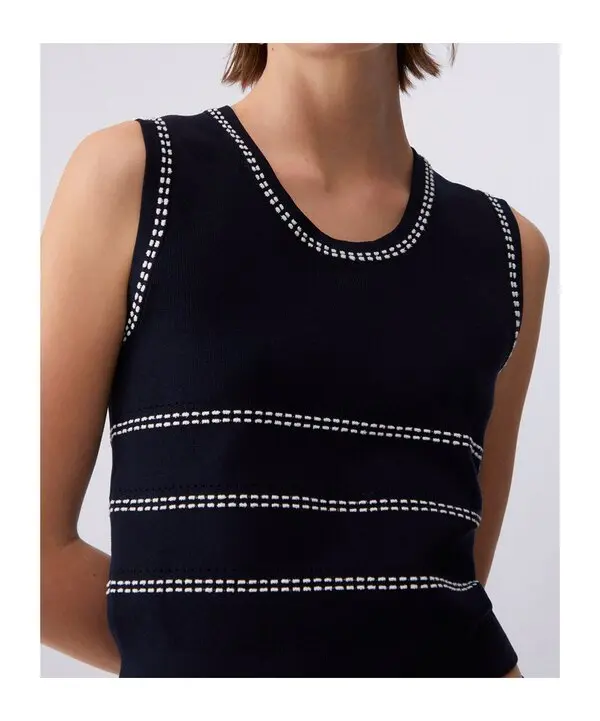 Liu Jo Striped Tank Top