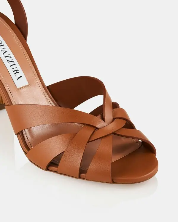 AQUAZZURA Square-heeled High-heeled Sandals
