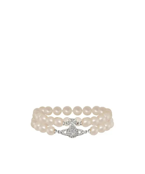 VIVIENNE WESTWOOD Graziella Pearl Bracelet - Yellow