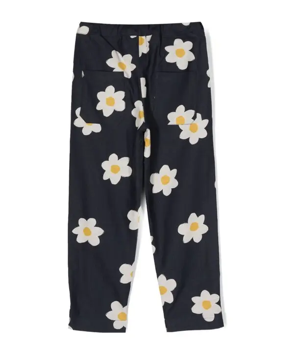 BOBO CHOSES Big Flower Cotton Trousers