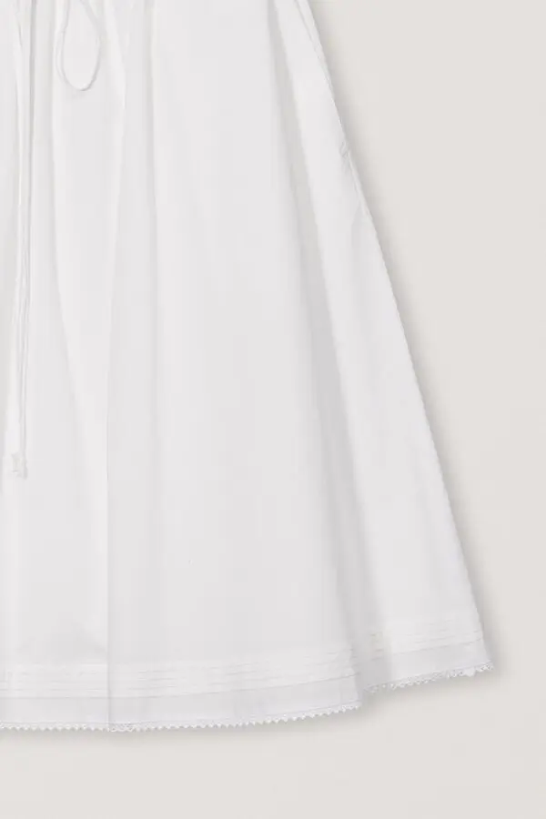 DUNST Laced Midi Skirt