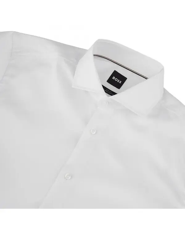 Hugo Boss Lapel Long-sleeved Shirt