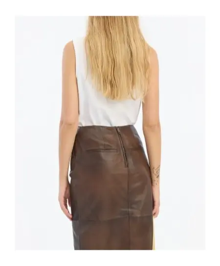 ROTATE BY BIRGER CHRISTENSEN Logo Patch Sleeveless Top