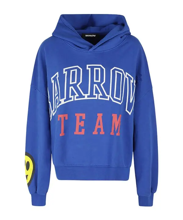 BARROW Logo Logo Hooded Sweater