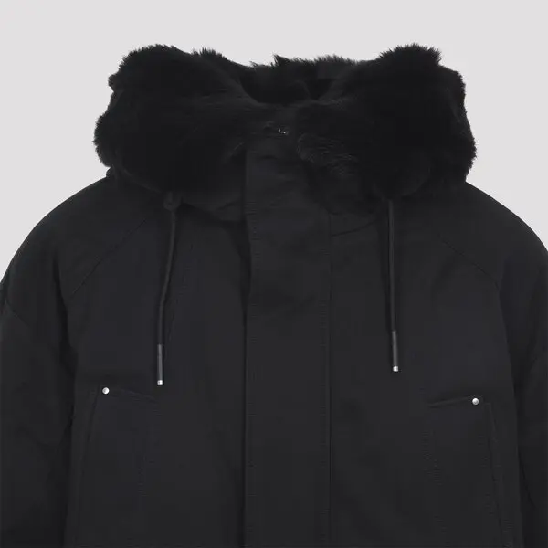 Moose Knuckles Dawson Faux Fur Hooded Parka