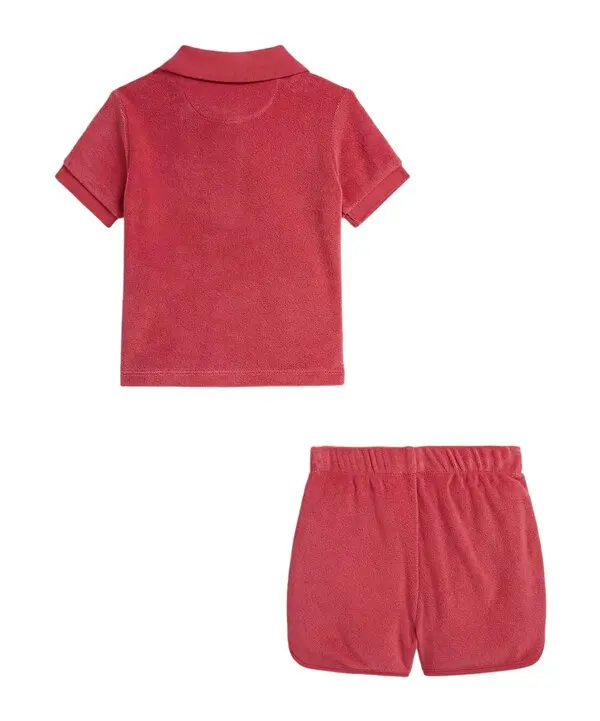 Polo Ralph Lauren Embroidered Terry Shorts Set