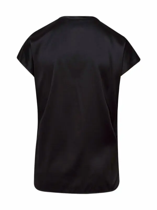 Pinko Crewneck Satin T-shirt