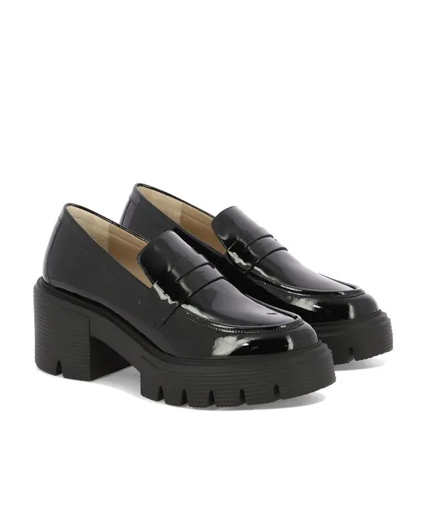 STUART WEITZMAN Block-heel Loafers