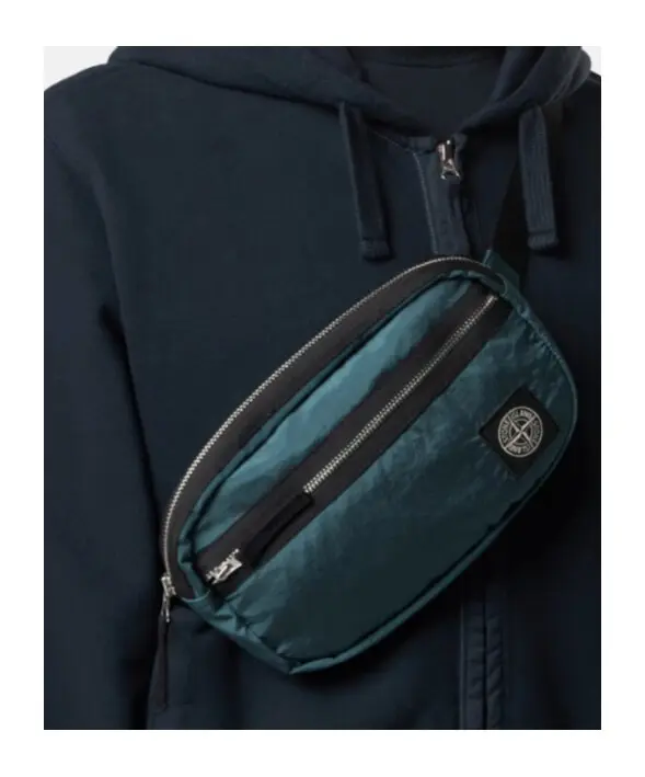 Stone Island Logo Patch Belt Bag