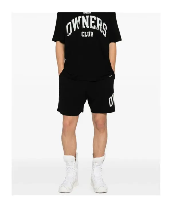 REPRESENT Owners Logo-print Shorts