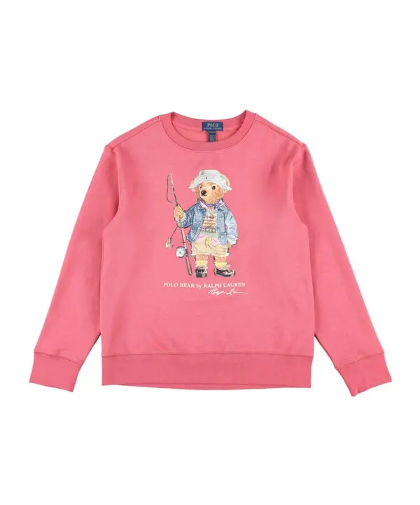 Polo Ralph Lauren Long Sleeve Graphic Sweatshirt - Pink