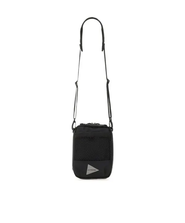 AND WANDER Mesh Pocket Messenger Bag