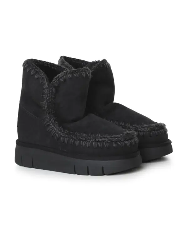 Mou Eskimo Contrast Stitch Boots