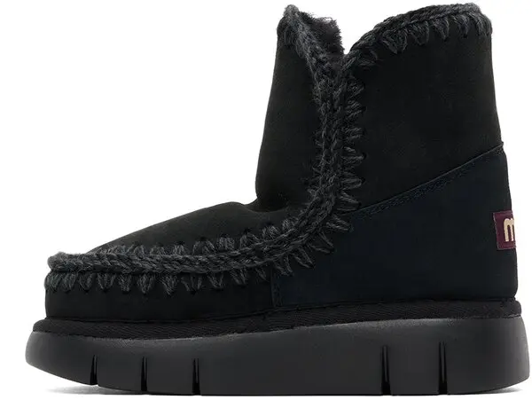 Mou Eskimo Contrast Stitch Boots
