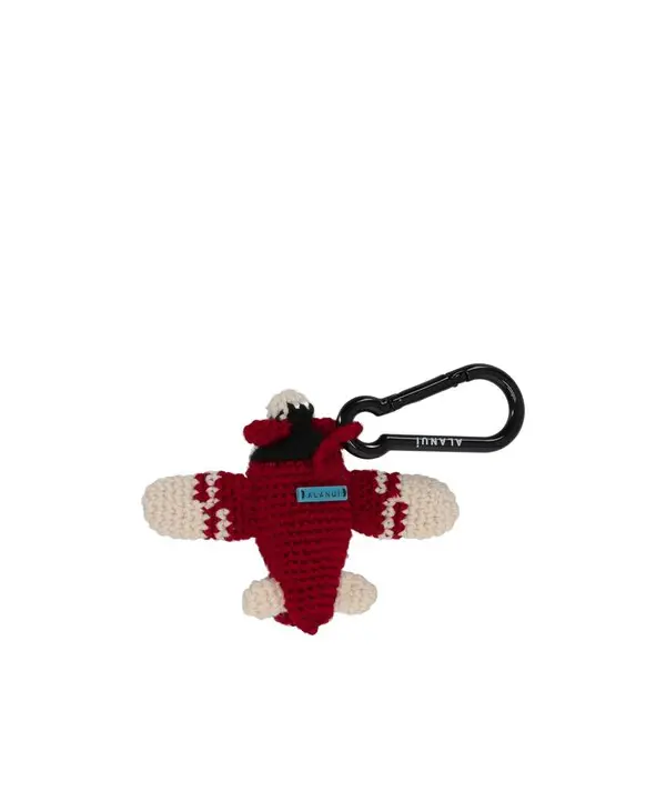 Alanui Crochet Plane Keyring