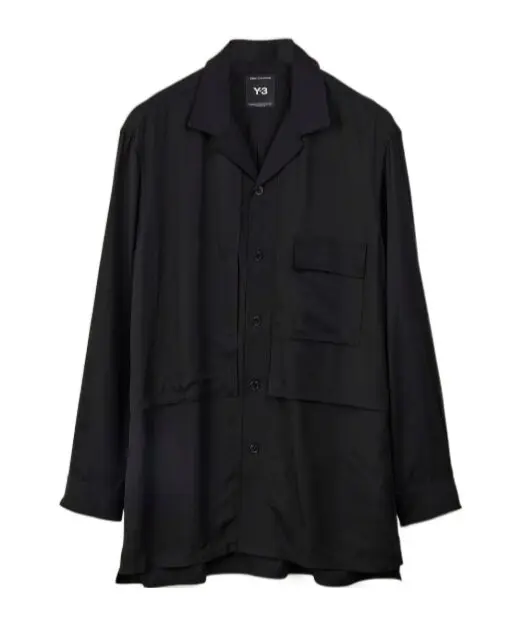 Y3 Button-up Twill Shirt