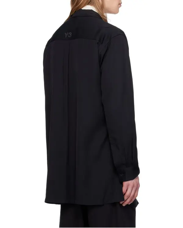 Y3 Button-up Twill Shirt