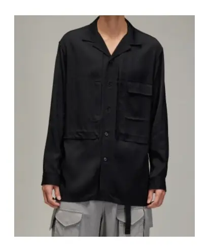 Y3 Button-up Twill Shirt