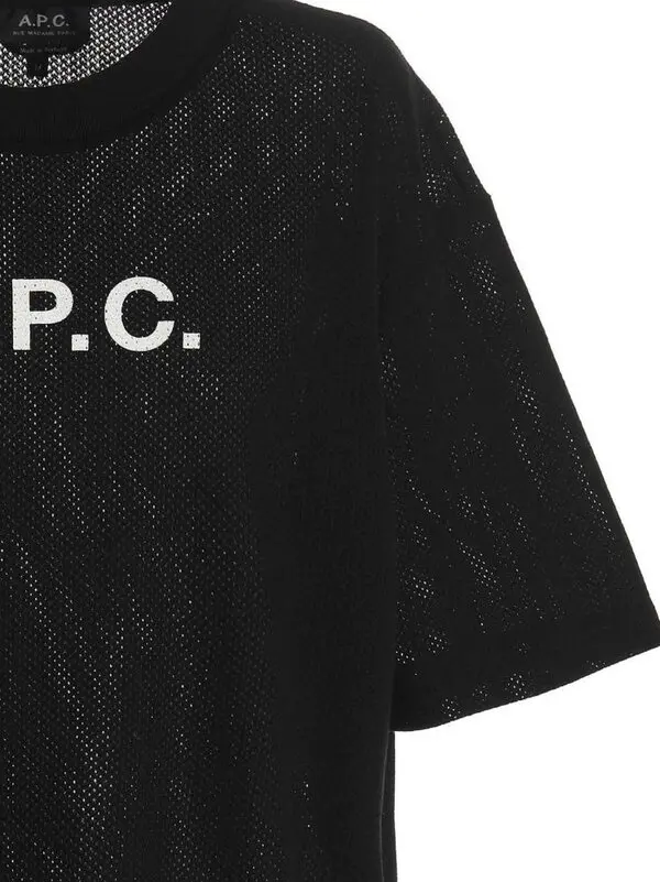 A.p.c. Logo-print Cotton T-shirt