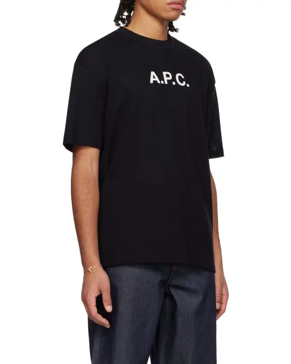 A.p.c. Logo-print Cotton T-shirt