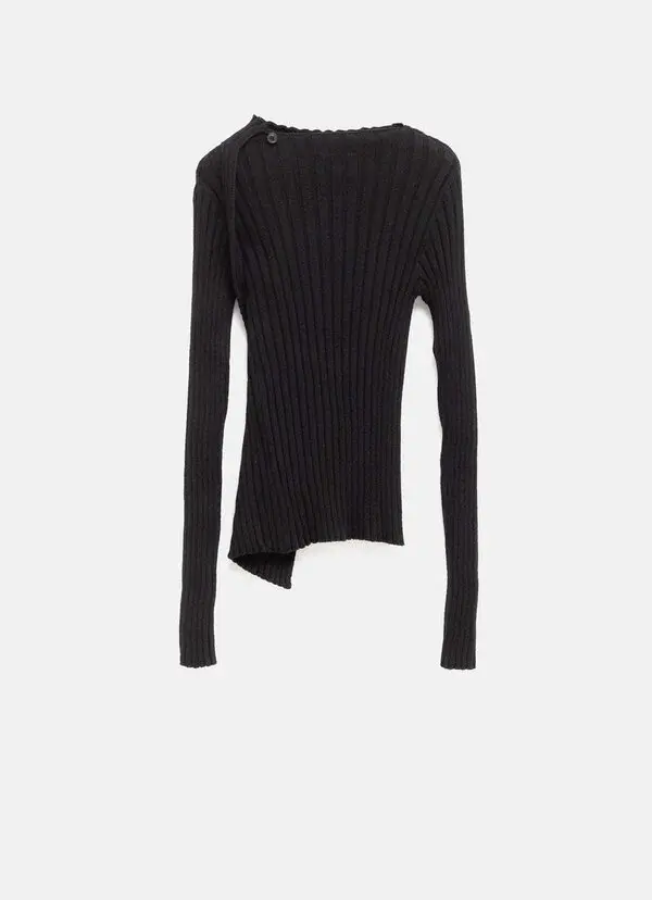 Paloma Wool No 2837 Esmolar Asymmetric Ribbed Sweater