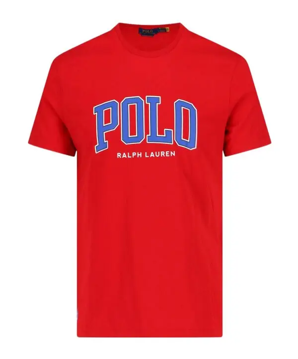 Polo Ralph Lauren Logo-printed Crewneck T-shirt - Red