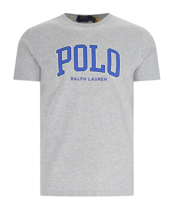 Polo Ralph Lauren Logo-printed Crewneck T-shirt - Grey