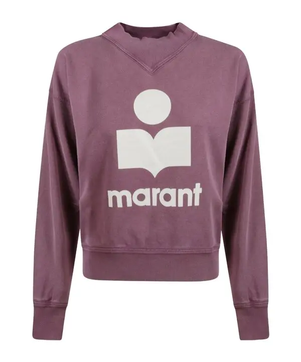 Isabel Marant Étoile Logo-print Long-sleeve Sweatshirt