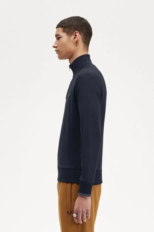 Fred Perry Semi-zipped Sweatshirt