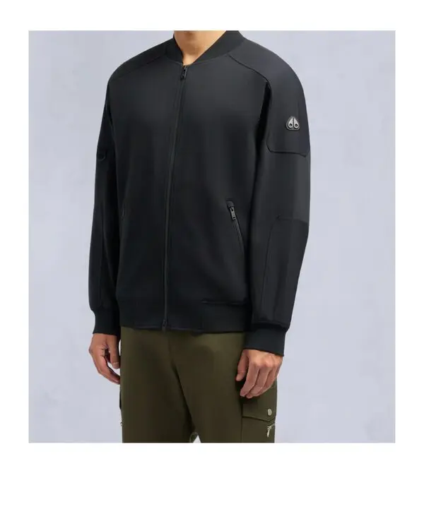 Moose Knuckles Logo-patch Jacket