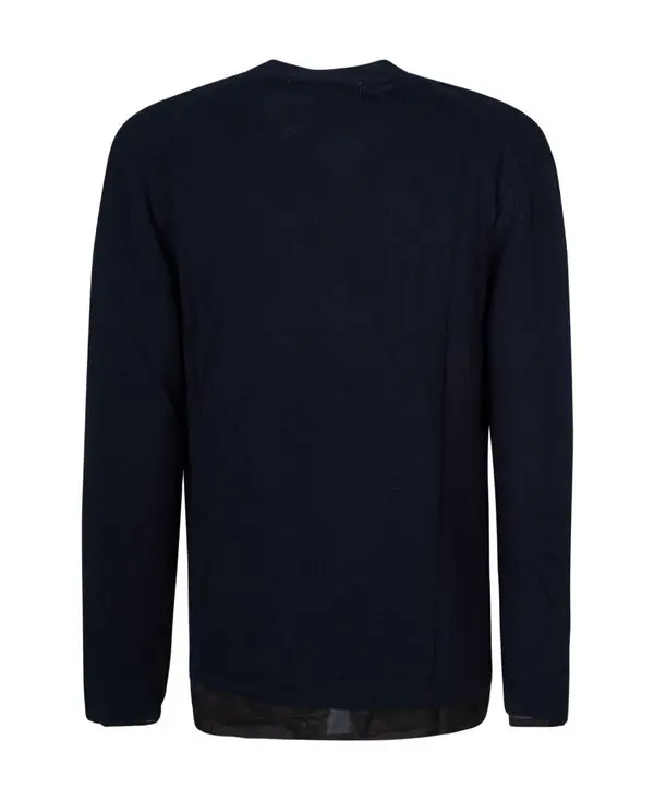 Comme Des Garçons Ribbed Buttoned Cardigan