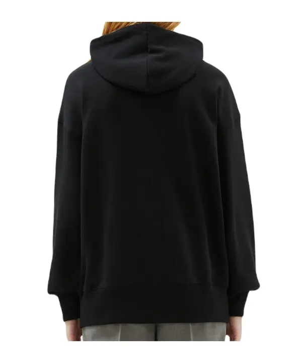 MSGM Logo Printed Drawstring Hoodie