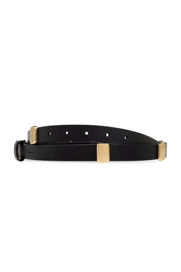 ALLSAINTS Stud-embellished Leather Belt