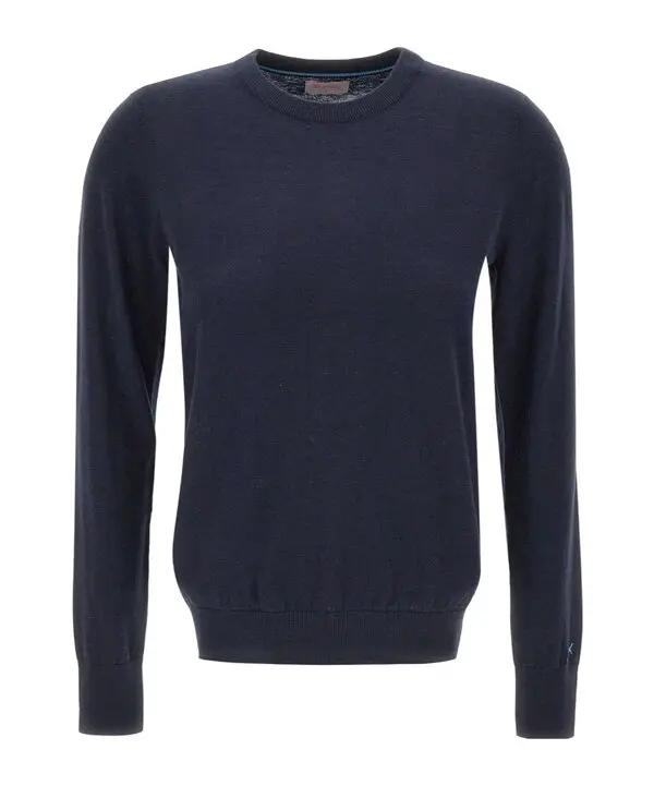 SUN 68 Crew Neck Jumper - Black
