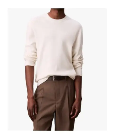 Calvin Klein Textured Crewneck Sweater