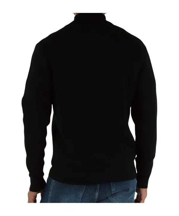 C.P. COMPANY Lens Detailed Half-zip Knit Jumper