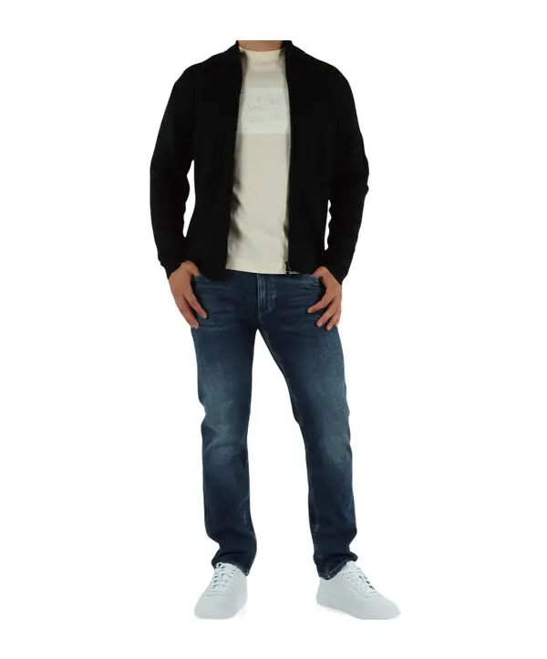 C.P. COMPANY Lens Detailed Half-zip Knit Jumper