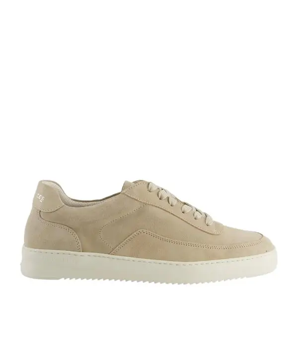 Filling Pieces Round Toe Casual Sneakers - Beige