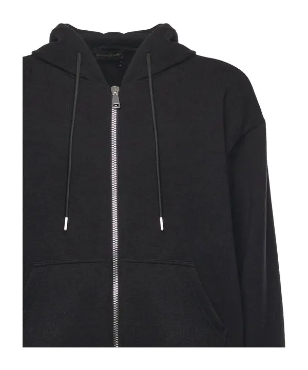 GIULIANO GALIANO Oversized Zip-up Hoodie