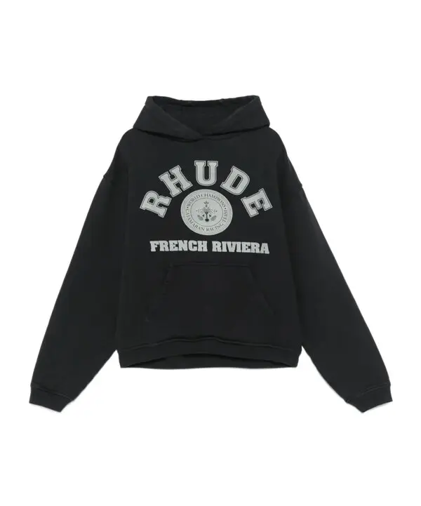 Rhude French Riviera Hoodie - Black
