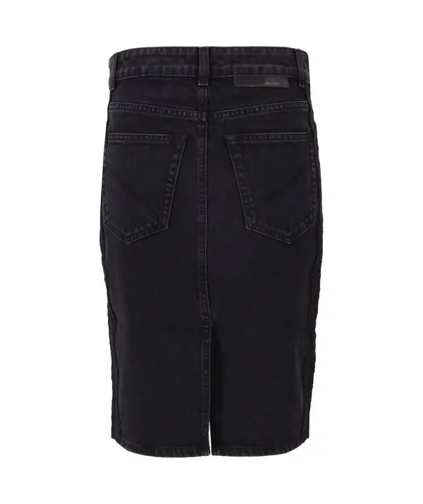 Stella McCartney Denim Lace Skirt