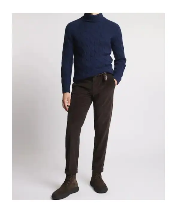 FAY Pleated Tailored Trousers