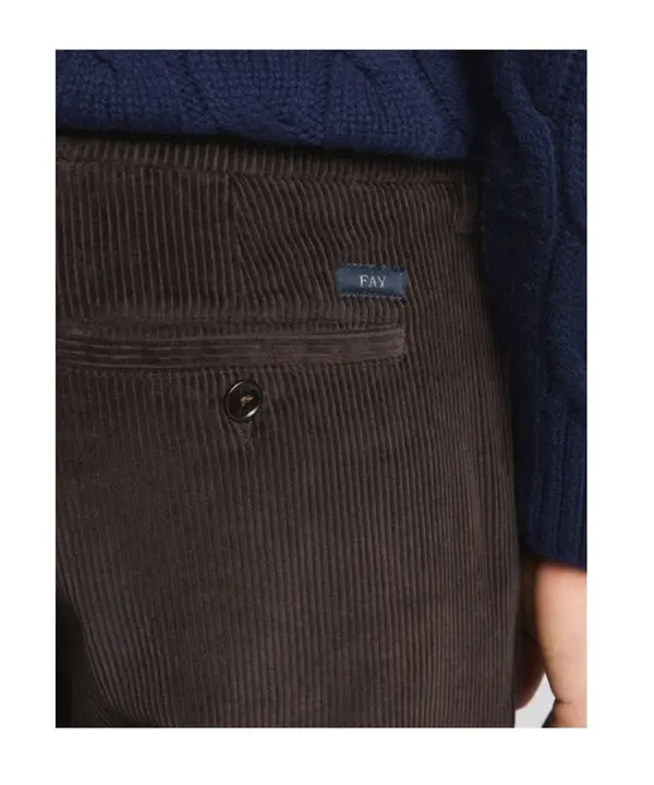 FAY Pleated Tailored Trousers