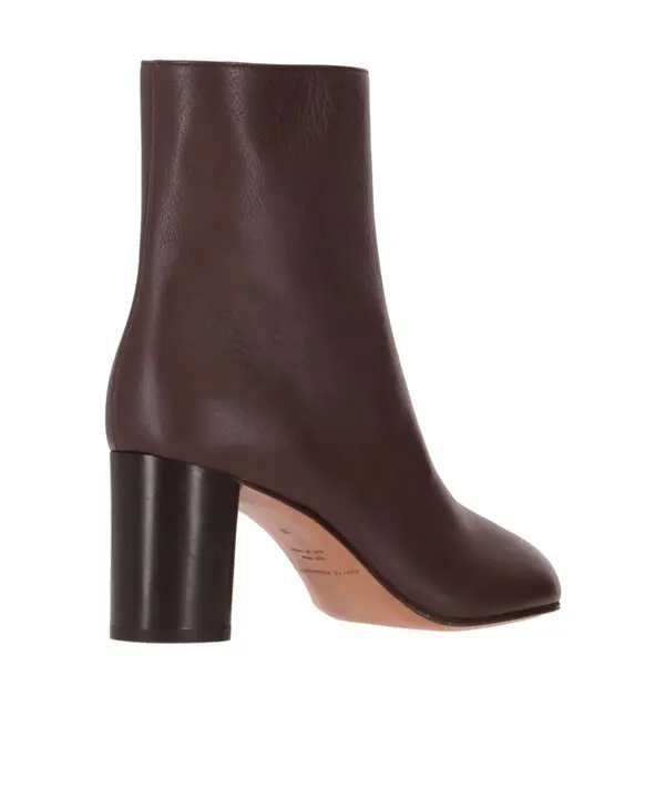 NICCOLO PASQUALETTI Obliqua Leather Ankle Boots