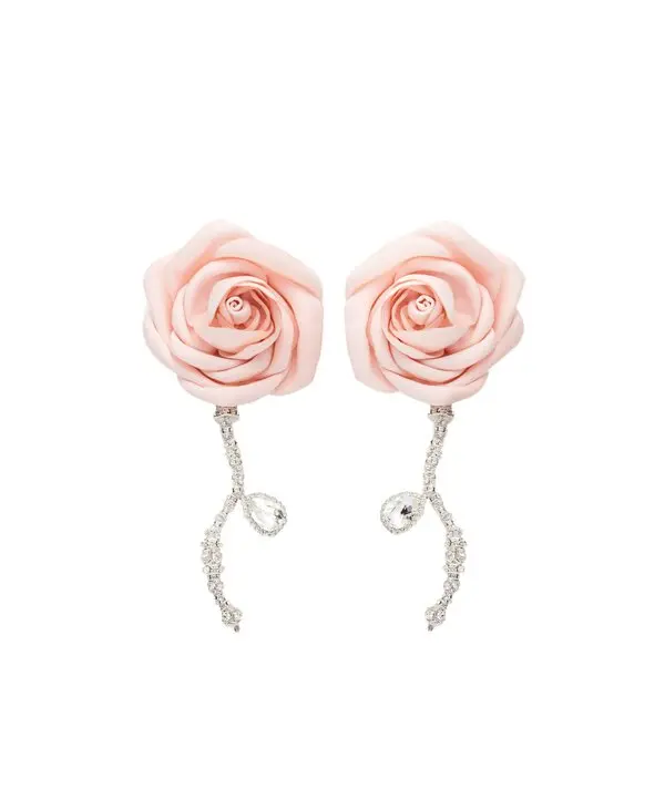 Magda Butrym Flower Earrings - Pink