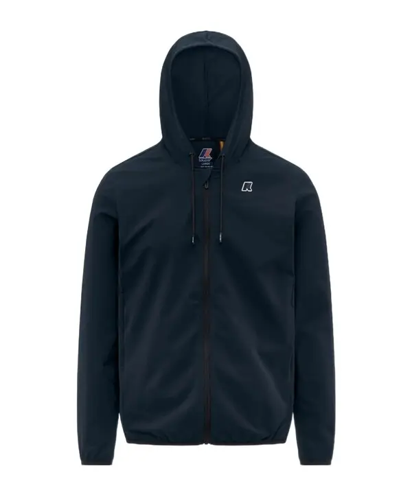 K-WAY Journeer Travel Hooded Jacket - Blue Depth