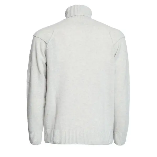 C.P. COMPANY Turtleneck Jumper With Logo Detail