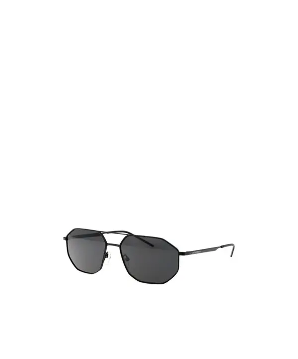 Emporio Armani Geometric Frame Sunglasses